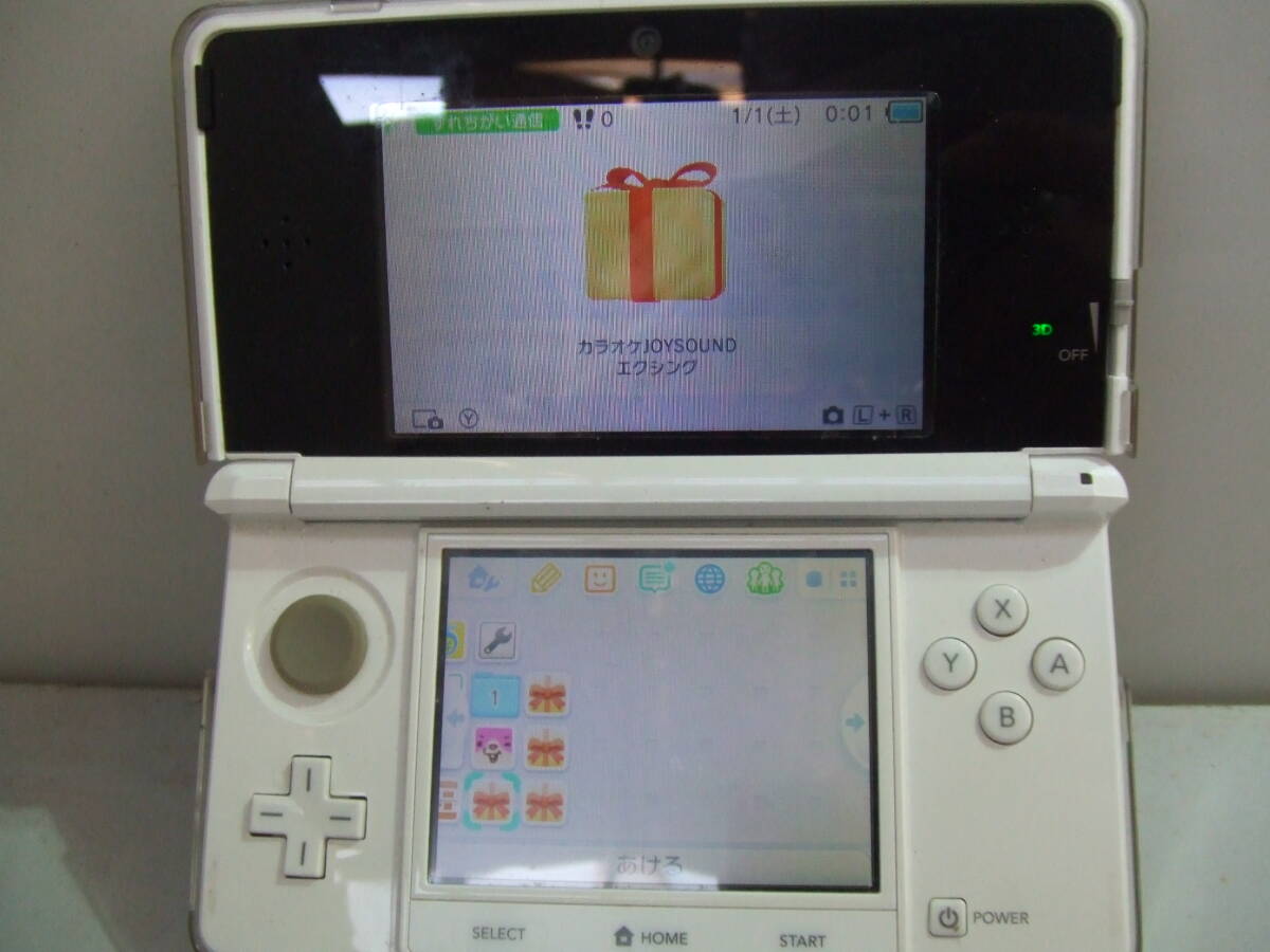 【傷や汚れあり】Nintendo 3DS 本体 白 任天堂 充電/電源OK ゲーム動作未確認 クリアカバー付属 ニンテンドー 中古 現状品 売切りの落札情報詳細 - Yahoo!オークション ...