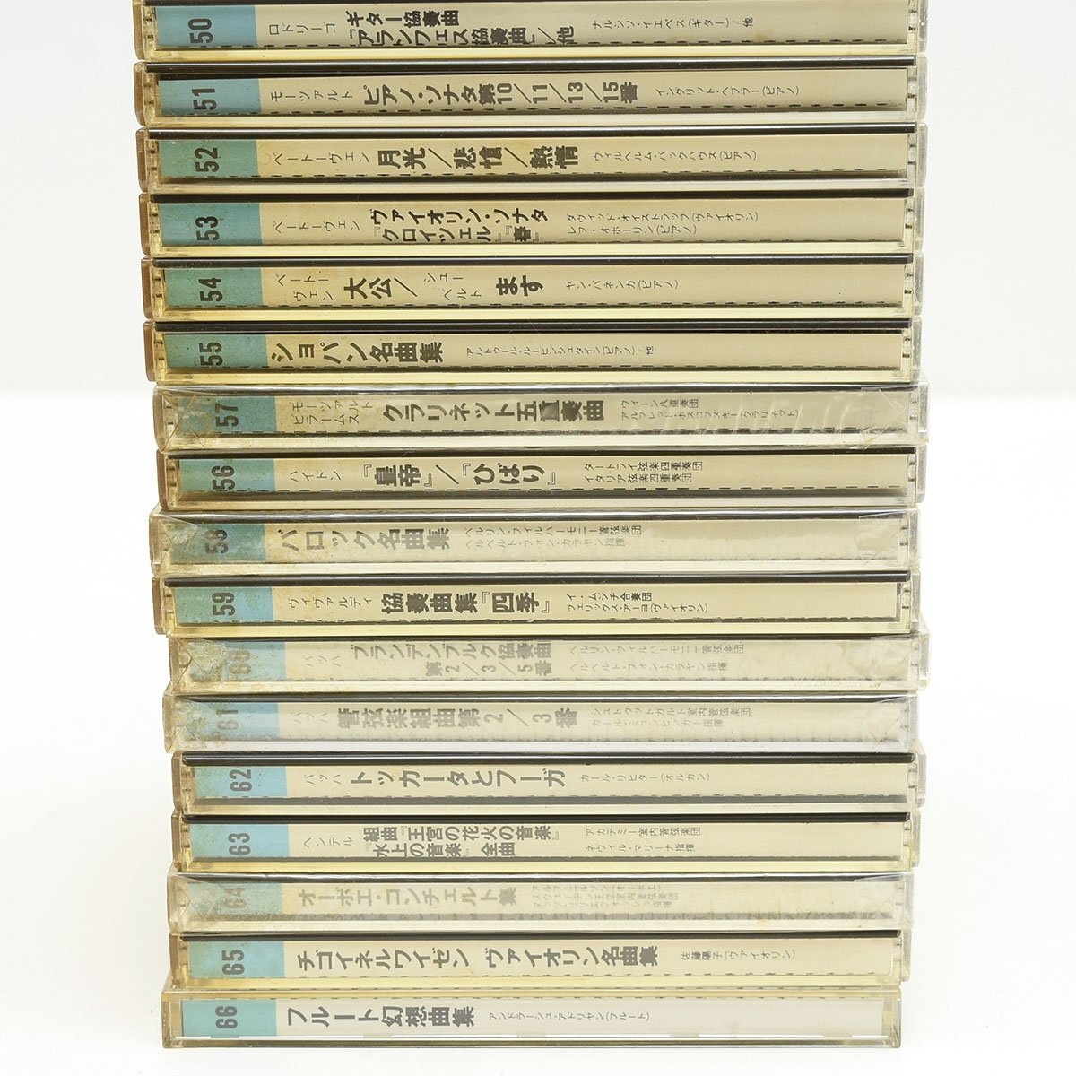 【全体的に状態が悪い】 527982 CD一式 Classics Selection CD 62枚セット+クラシックおまけ7枚の落札情報詳細 - Yahoo!オークション落札価格検索 オークフリー