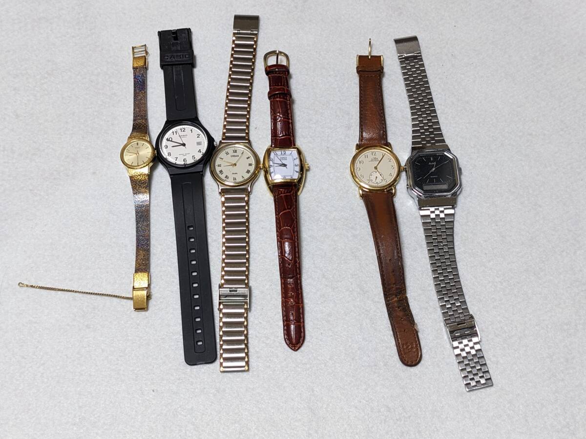 【傷や汚れあり】SEIKO CITIZEN CASIO ENRIKO COVERI 腕時計 まとめて6点の落札情報詳細 - Yahoo ...