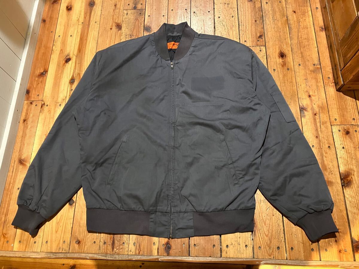 【傷や汚れあり】REDKAP メンズXL チャコールグレー ワークジャケット 100円スタート 売り切り MA1 ブルゾン 古着 レッドキャップ キルティングの落札情報詳細 - Yahoo ...