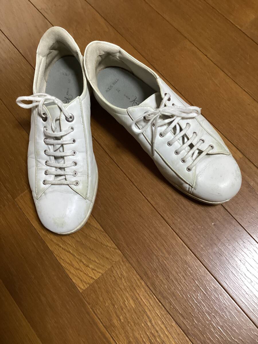 【やや傷や汚れあり】銀座カネマツ GINZA Kanematsu スニーカー ★大きいサイズ 25.5 ★ レザー 白色の落札情報詳細 - Yahoo!オークション落札価格検索 オークフリー