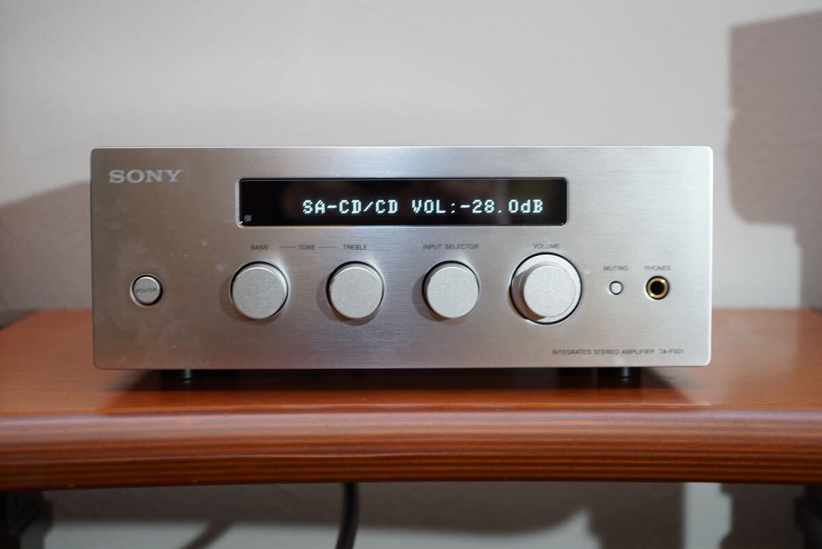 【目立った傷や汚れなし】SONY ソニー プリメインアンプ TA-F501 フルデジタルアンプの落札情報詳細 - Yahoo!オークション落札 ...