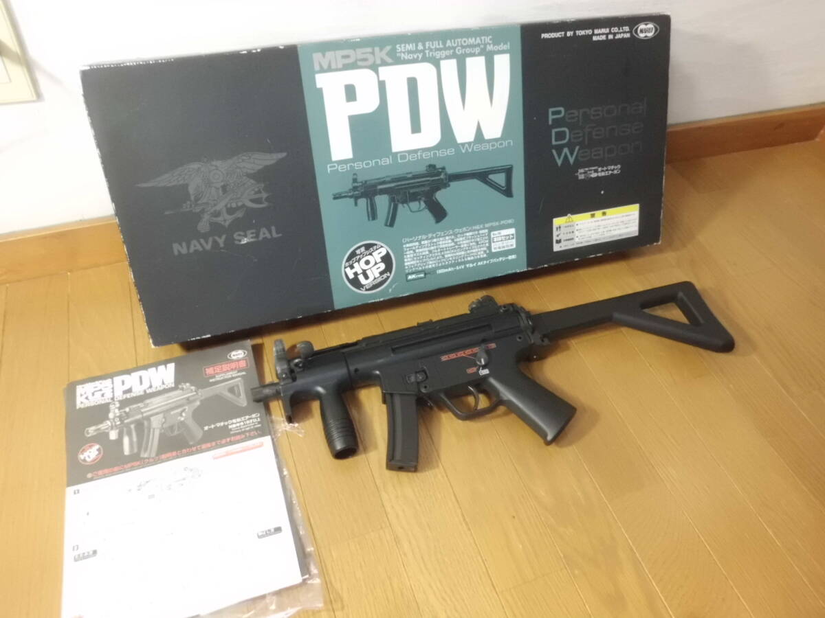 【やや傷や汚れあり】東京マルイ 電動ガン MP5K クルツ PDW /MP5A4 A5 SD RASの落札情報詳細 - Yahoo ...