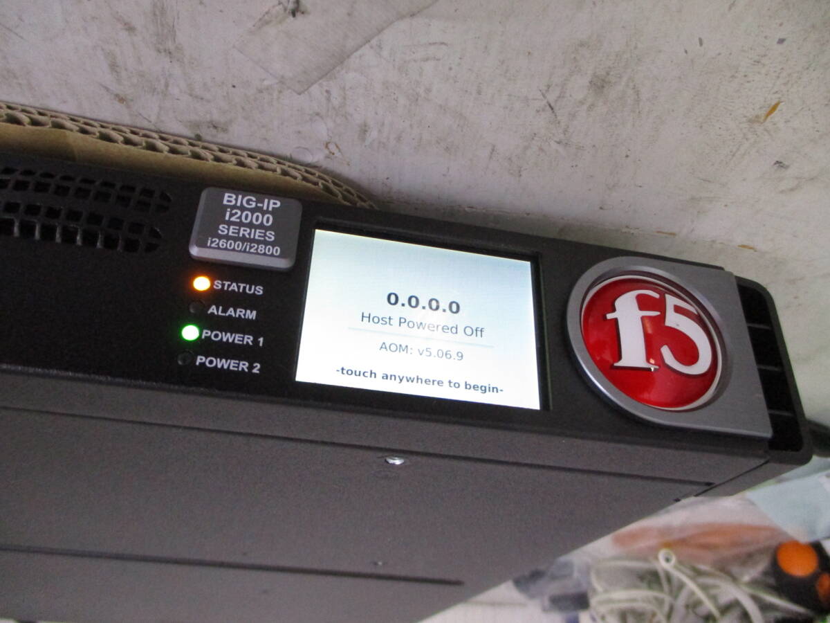 【やや傷や汚れあり】F5 Networks BIG-IP i2000 Series/i2600/2800★ 通電確認 ★No:A-230の落札 ...