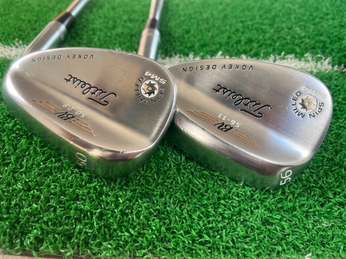 【傷や汚れあり】Titleist タイトリスト ウェッジ 2本セット VOKEY DESIGN SM4 50/08 56/11 DynamicGold TOUR ISSUE S200の落札情報 ...