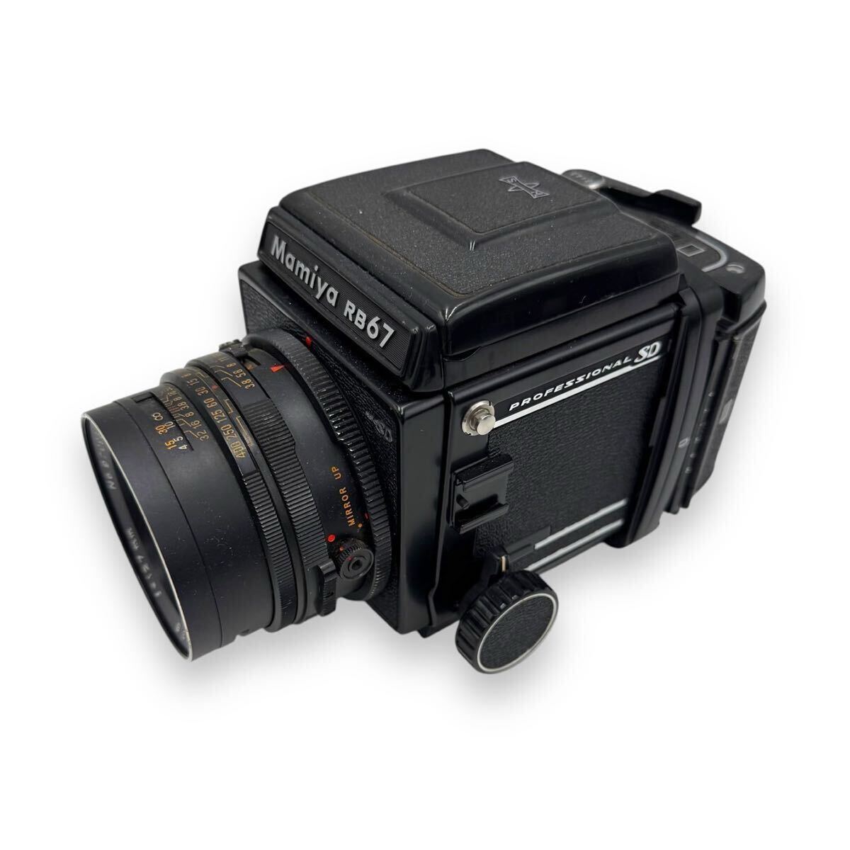 【やや傷や汚れあり】MAMIYA RB67 PROFESSIONAL SD 中判カメラ 127mmレンズ付き マミヤの落札情報詳細 ...