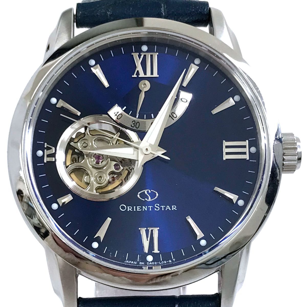 【目立った傷や汚れなし】美品 ORIENT STAR オリエントスター セミスケルトン 腕時計 WZ0231DA 自動巻き 機械式 オートマティック ラウンド パワーリザーブ 動作OKの落札 ...