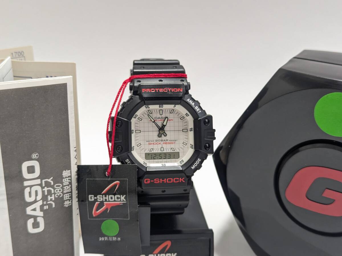【やや傷や汚れあり】RARE レア CASIO カシオ G-SHOCK Gショック デジタル AW-550 380 モジュール 1992 新品 ...