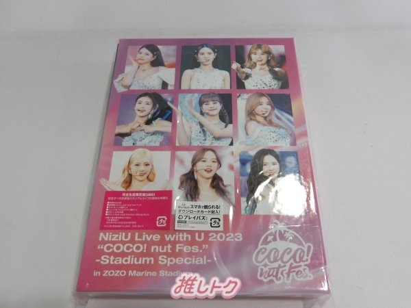 【目立った傷や汚れなし】NiziU Blu-ray Live with U 2023 coco!nut Fes.Stadium Special-IN ZOZO Marine Stadium ...