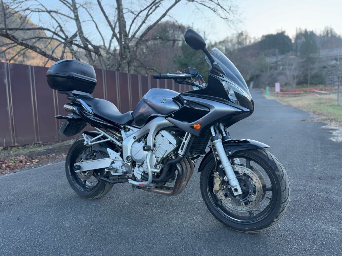 【目立った傷や汚れなし】☆￥10,000スタート☆FZ6 Fazer 実動 車庫保管 美車 FZ-6 フェザー AKRAPOVICマフラー ...