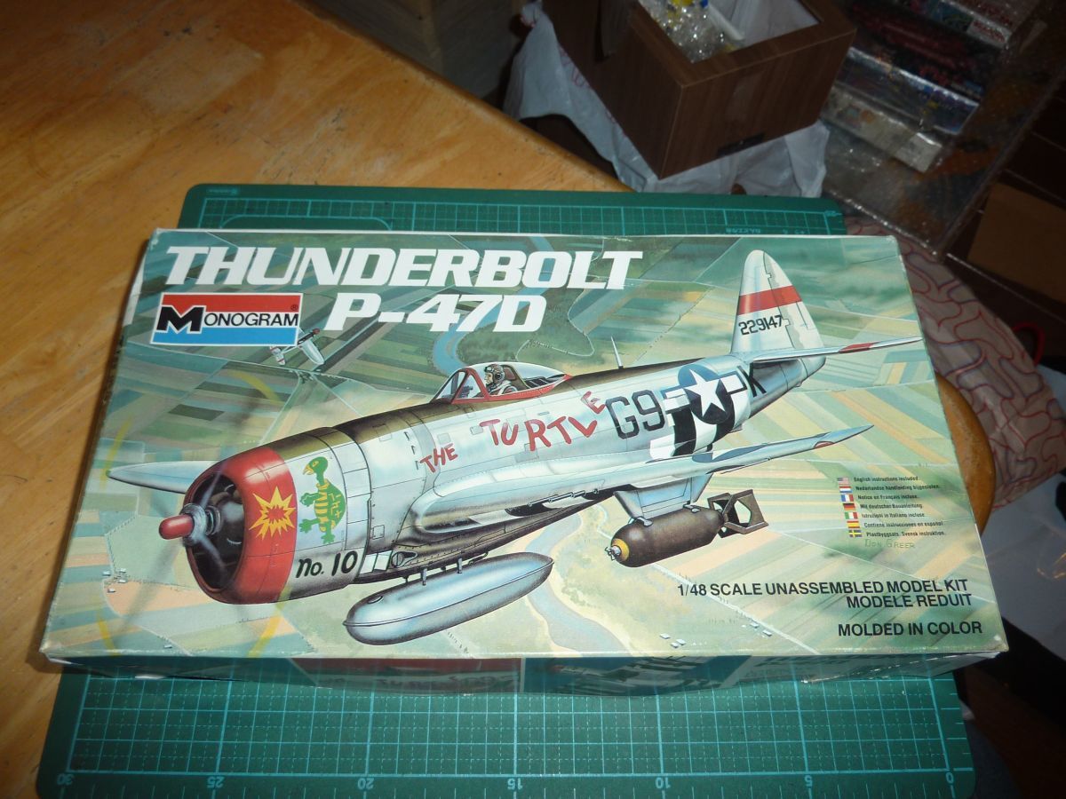 【傷や汚れあり】1/48 P-47D サンダーボルト モノグラム MONOGRAM アメリカ陸軍戦闘機 THUNDERBOLTの落札情報詳細 - Yahoo!オークション落札価格検索 オークフリー