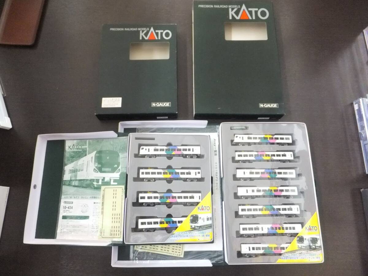 【やや傷や汚れあり】 中古 KATO 10-433 10-434 E257系 あずさ・かいじ 基本7両 増結4両 2点セット 鉄道模型 Nゲージ の落札情報詳細 - Yahoo!オークション ...