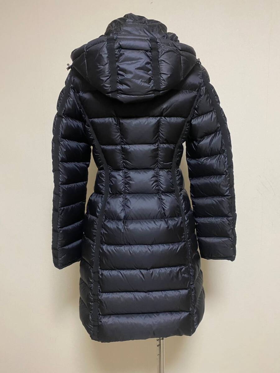 【目立った傷や汚れなし】【美品】モンクレール MONCLER ダウンコート サイズ00 49300-05-53048 HERMINE(エルミンヌ) 黒 レディース 長袖/冬 コート【A9188 ...