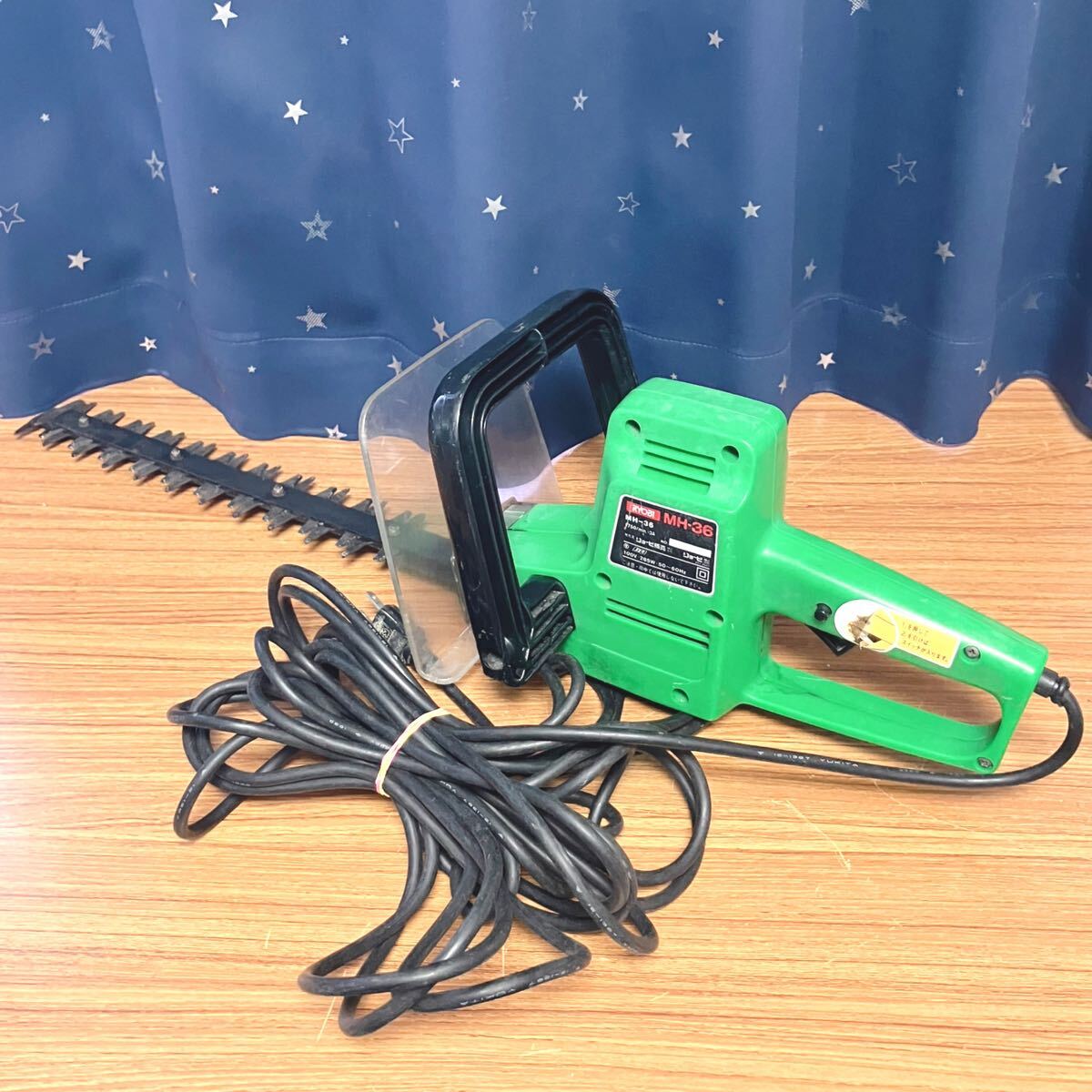 【傷や汚れあり】RYOBI/リョービ/マイヘッジトリマー/MH-36/生垣バリカン/ガーデニング/グリーン/中古品/現状品/通電OK/ジャンク ...