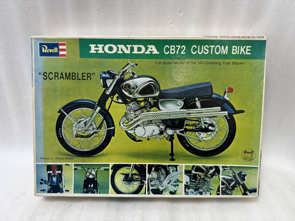 【未使用】☆Revell HONDA CB72 CUSTOM BIKE SCRAMBLER 1/8 レベル ホンダ スクランブラー☆の落札情報詳細 - Yahoo!オークション落札価格検索 ...
