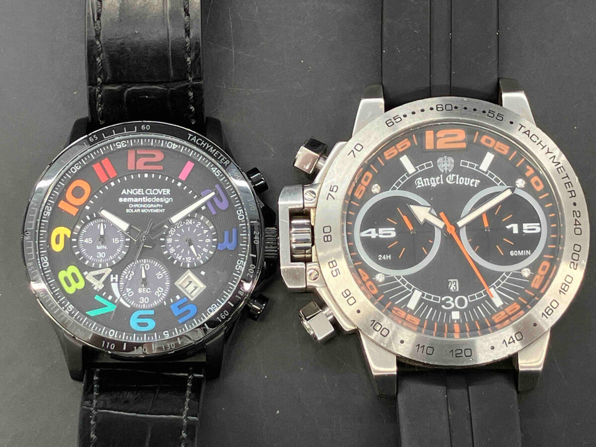 【全体的に状態が悪い】ジャンク 【動作未確認】【2本セット】ANGEL CLOVER TC50 LUS44 クォーツの落札情報詳細 ...