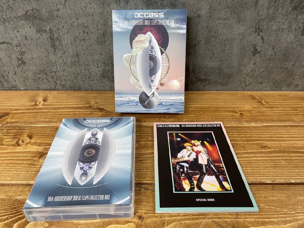 【やや傷や汚れあり】【TW-1082】access 30th ANNIVERSARY MUSIC CLIPS COLLECTION BOX ...