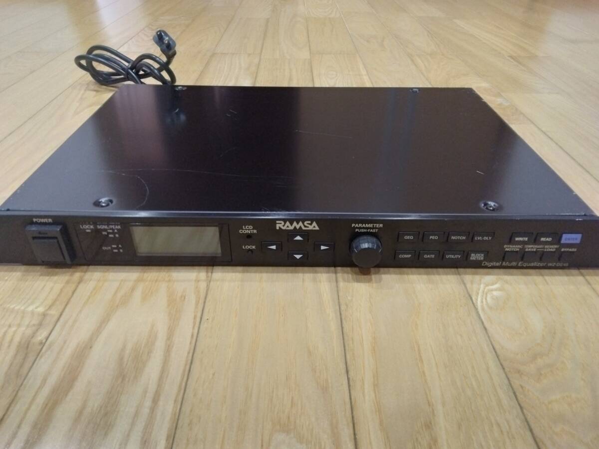 【やや傷や汚れあり】RAMSA WZ-DE45 デジタルマルチイコライザー オーバーホール済み ラムサ パナソニック ヤマハの落札情報詳細 ...