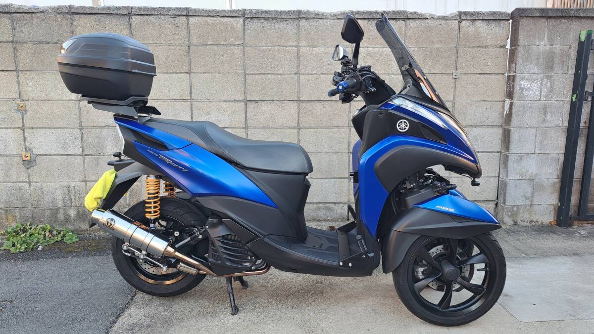 【やや傷や汚れあり】★激得★豪華装備★ヤマハ トリシティ155 ABS / TRICITY 155★SP忠男マフラー★の落札情報詳細 - Yahoo!オークション落札価格検索 オークフリー