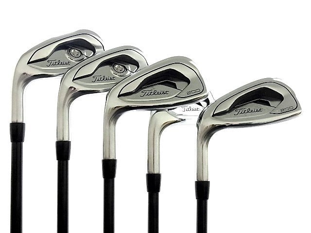 【傷や汚れあり】 左 タイトリスト Titleist T200 5本 6-P S Titleist MCI 60 中古 1円～の落札情報詳細 - Yahoo!オークション落札価格検索 オークフリー