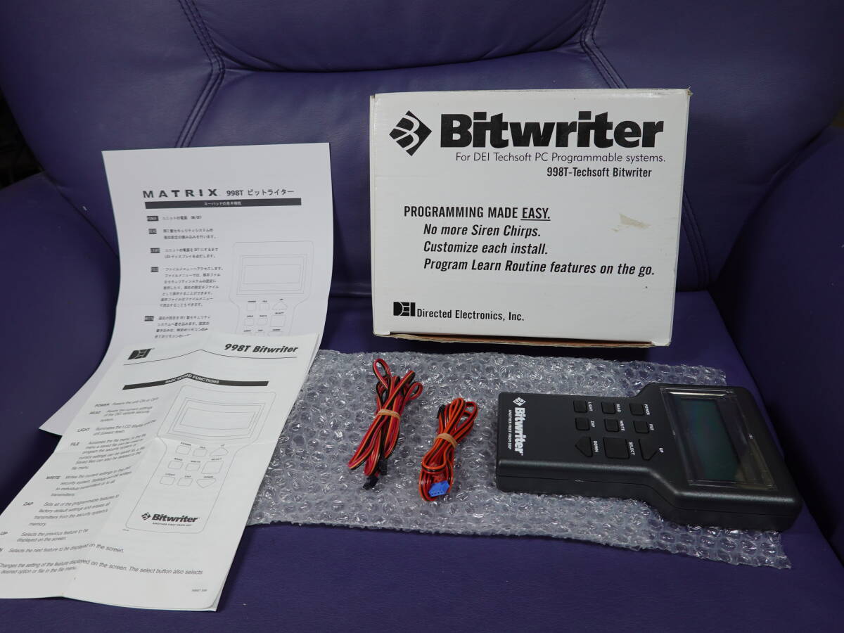 【未使用に近い】ビットライター DEI製 998T Bitwriter カーセキュリティー用 レア品です！！の落札情報詳細 - Yahoo ...