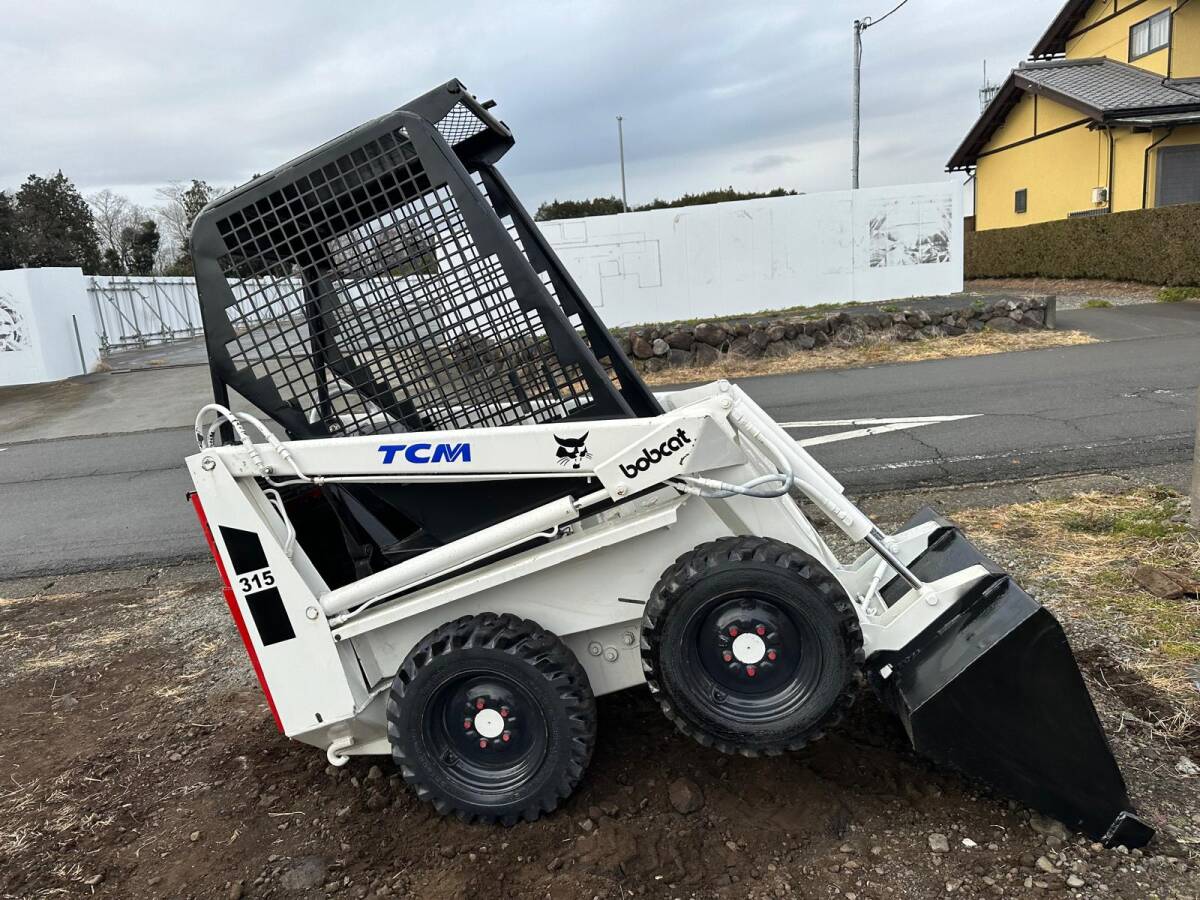 【目立った傷や汚れなし】TCM 315 スキッドステアローダー ボブキャット bobcat 除雪機 ホイールローダー 4WD アワーメーター927時間 陸送可能 (TCM343)の落札情報詳細 ...