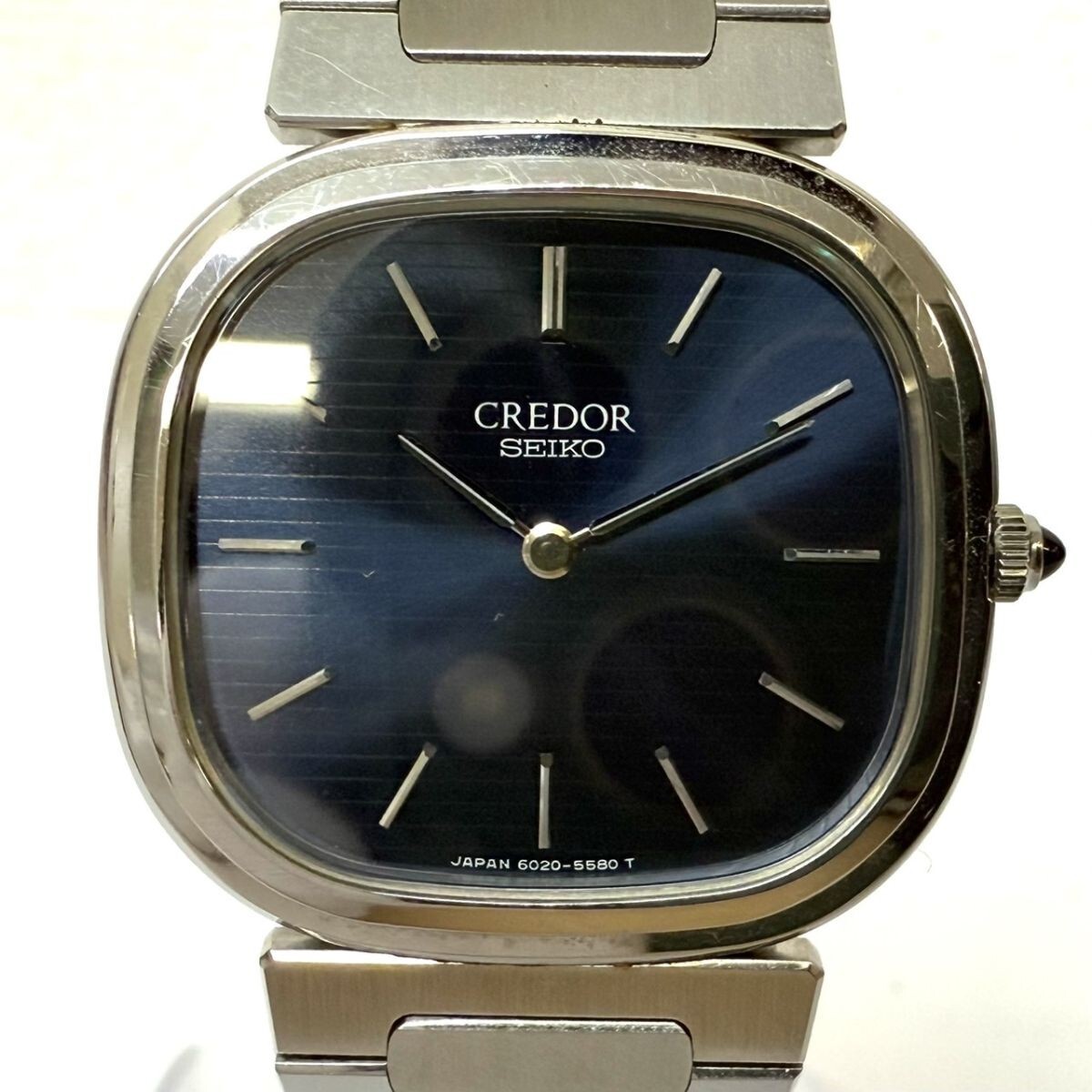 【傷や汚れあり】I870-I37-3902【電池交換済み/稼働】 SEIKO セイコー CREDOR クレドール 6020-5440 メンズ ...