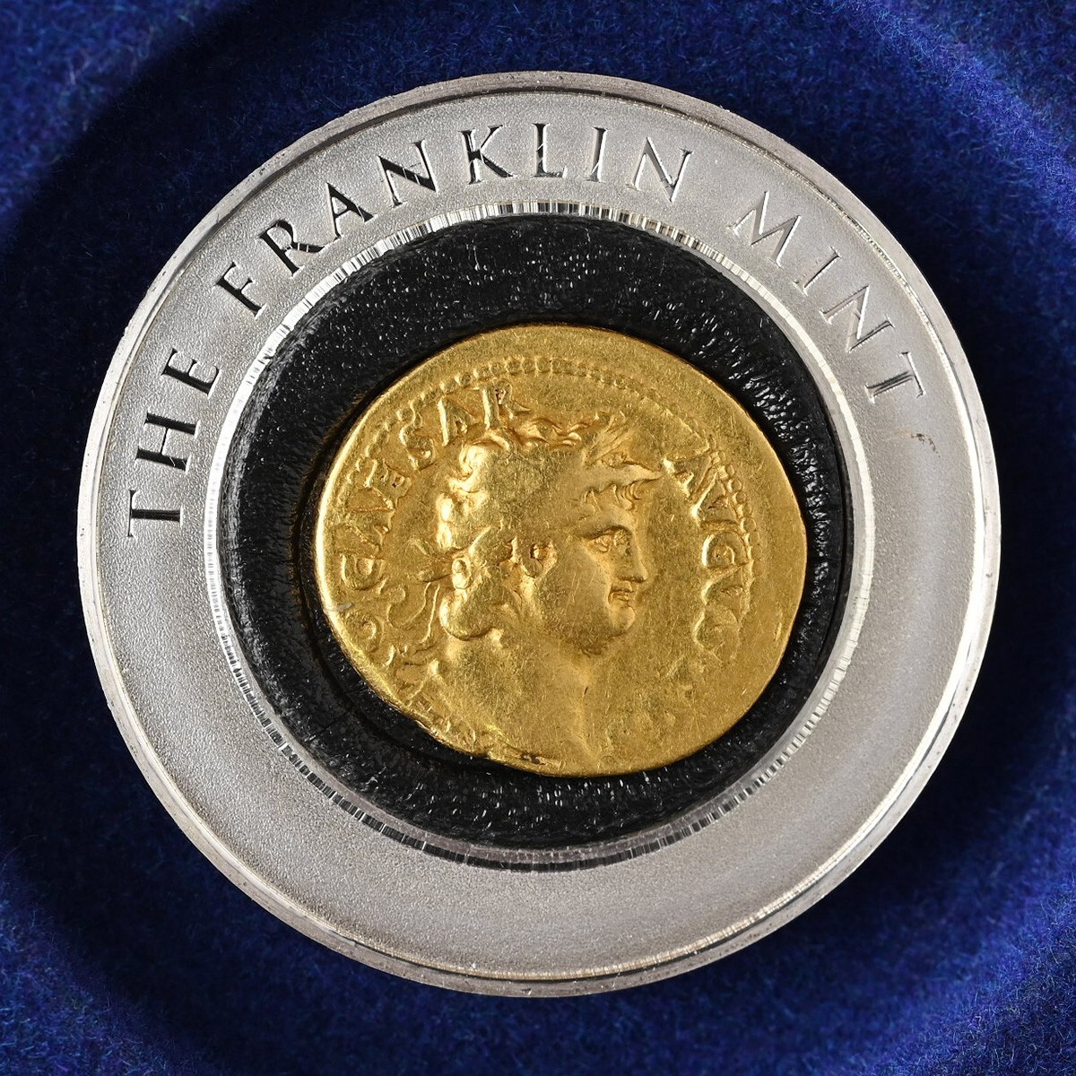 【やや傷や汚れあり】認定書付 フランクリンミント アウレウス金貨 紀元54-68年 古代ローマ帝国 皇帝ネロ 金貨重量約7.1g ケース/説明案内書付 Franklin Mintの落札情報詳細 ...