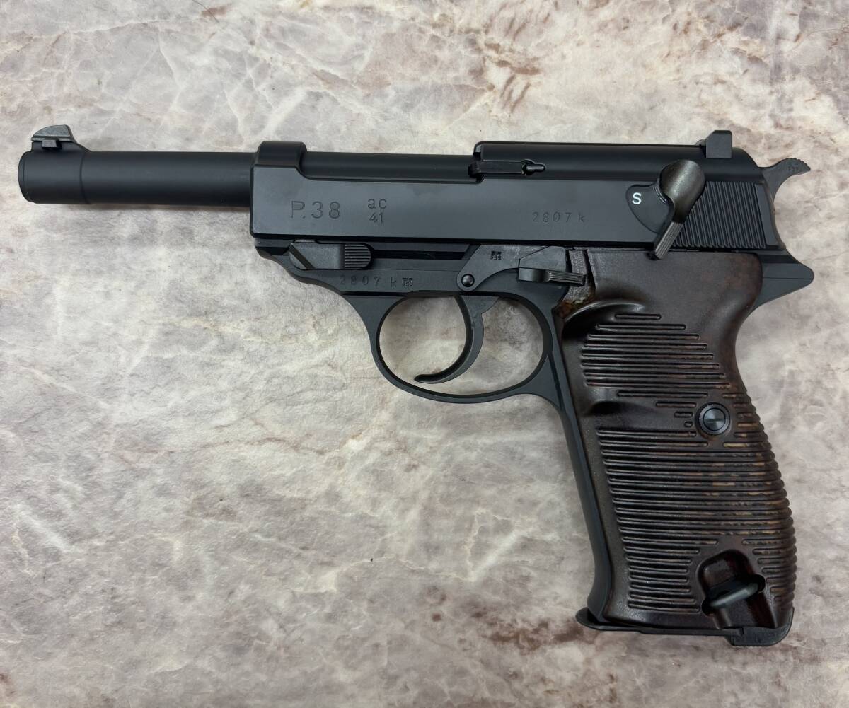 【目立った傷や汚れなし】1000円〜 マルゼン ワルサーP38 AC41 ブラックモデル ガスブローバックの落札情報詳細 - Yahoo!オークション落札価格検索 オークフリー