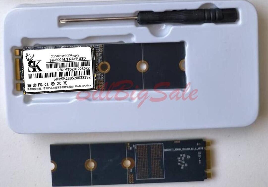 【未使用】新品 (1TB M.2 B-Key NGFF SATA SSD) 5ヶ年間保証 2242 2260 2280 M2 1T 1024G 1024GB SATA SSD 未使用の落札情報 ...