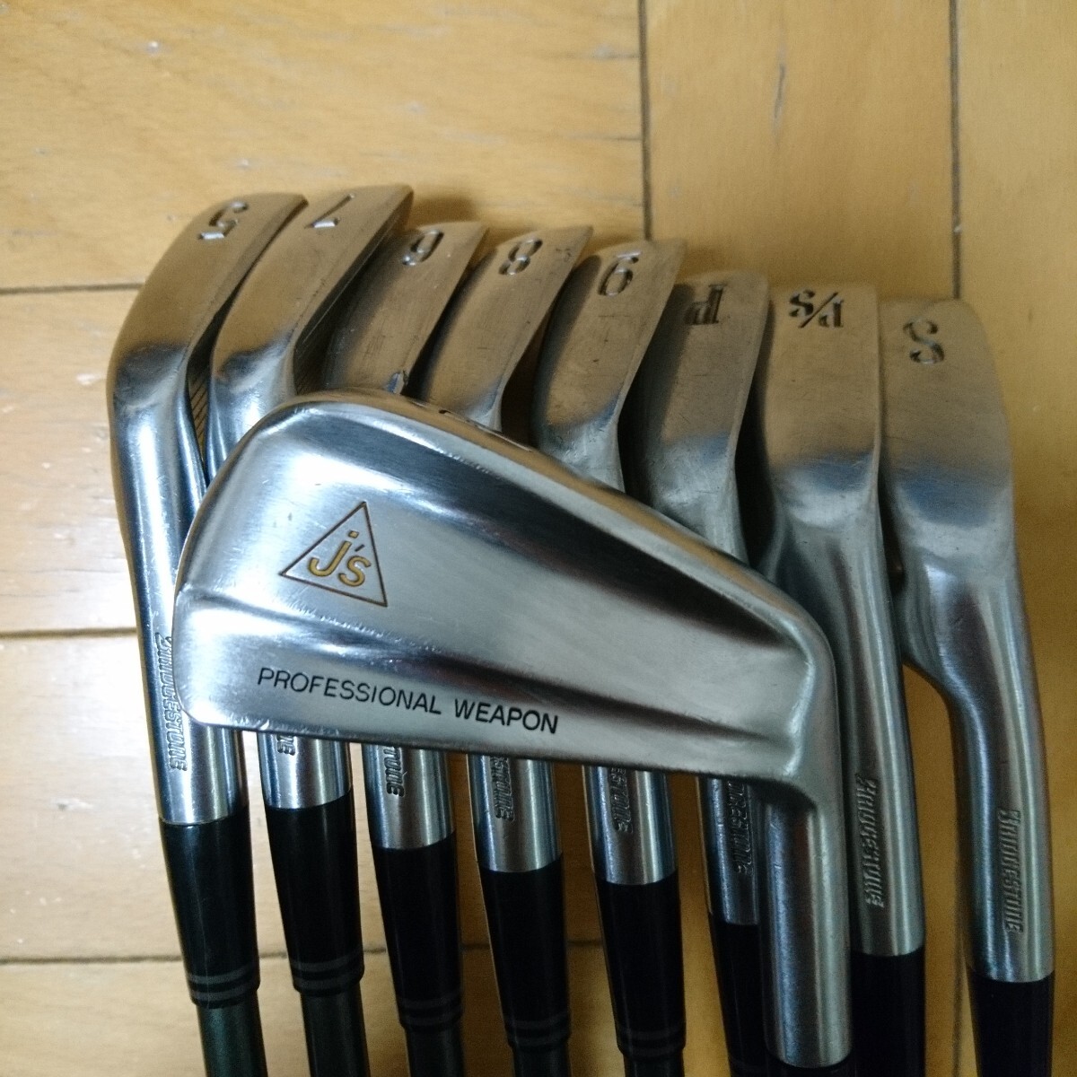 【傷や汚れあり】J's アイアン プロフェッショナルウェポン 4番〜SW 9本セット JS PROFESSIONAL WEAPON ブリヂストンの落札情報詳細 - Yahoo!オークション落札 ...