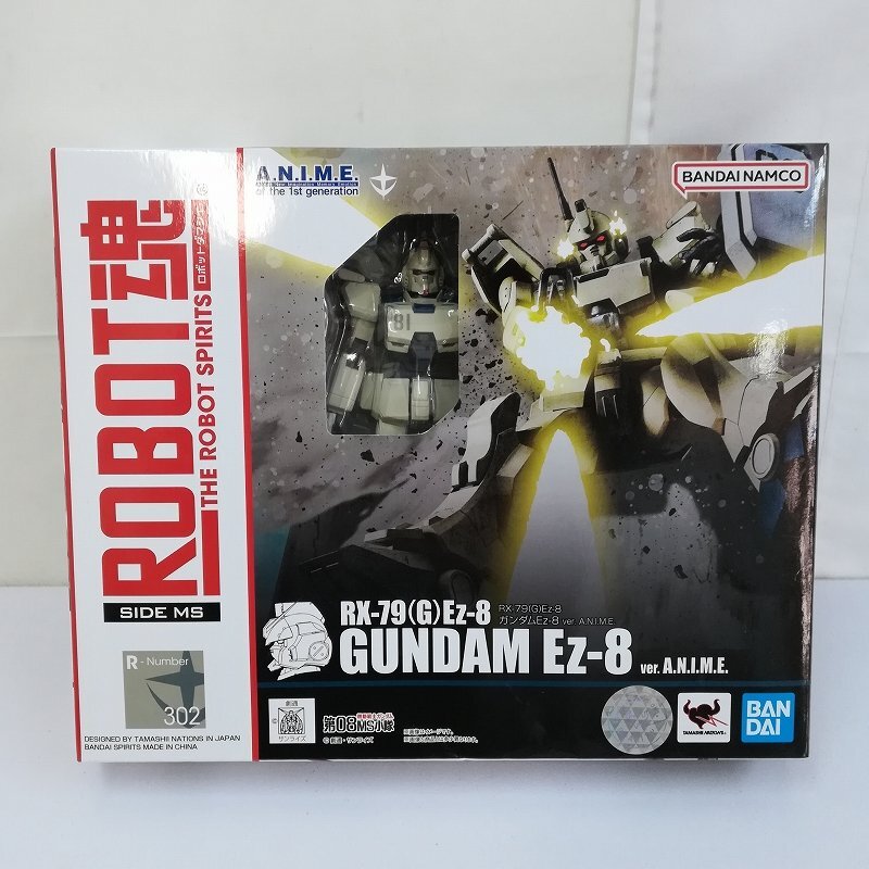 【傷や汚れあり】mV540a [人気] バンダイ ROBOT魂 SIDE MS R-302 RX-79(G) Ez-8 ガンダムEz-8 ver. A.N.I.M.E. / 第08MS小隊 ...