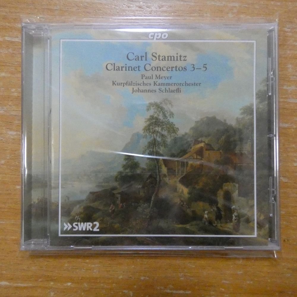 【やや傷や汚れあり】761203505326;【未開封/CD/cpo】SCHLAEFLI / STAMITZ:3 CLARINET ...