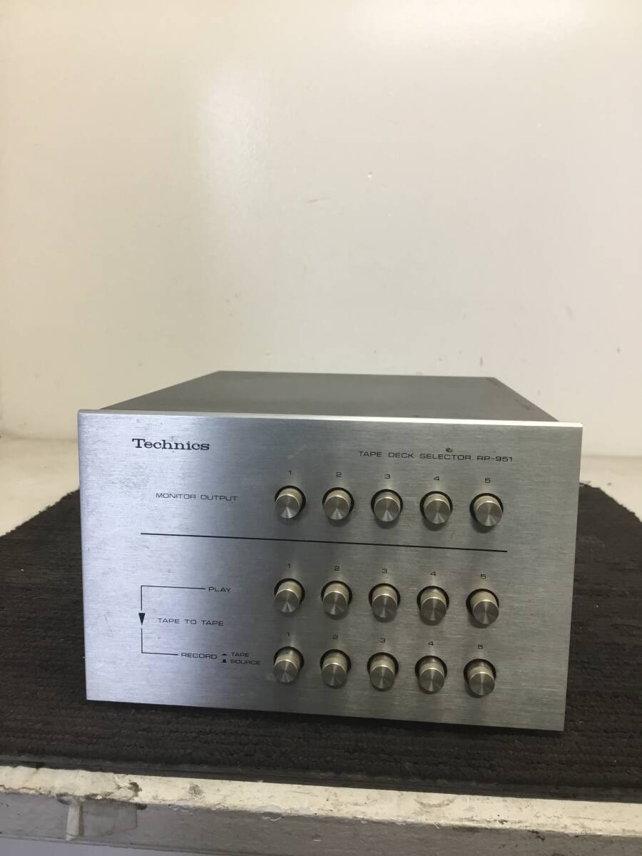【傷や汚れあり】 岐阜発/ Technics/ テクニクス/ TAPE DECK SELECTOR/ RP-951/ テープデッキセレクター ...