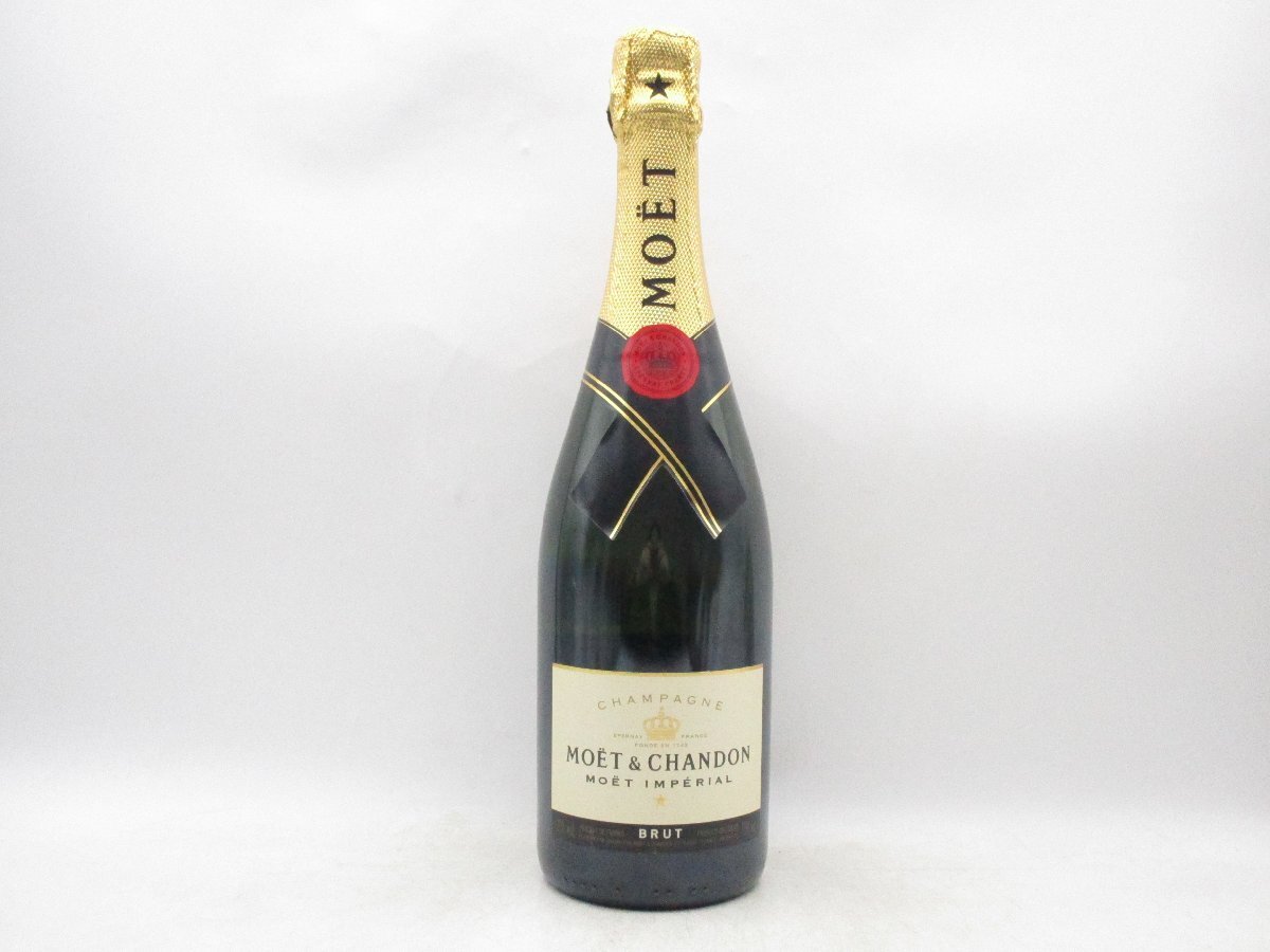【やや傷や汚れあり】同梱不可 1円～MOET & CHANDON IMPERIAL モエ エ シャンドン アンペリアル ブリュット シャンパン 750ml H15900の落札情報詳細 ...