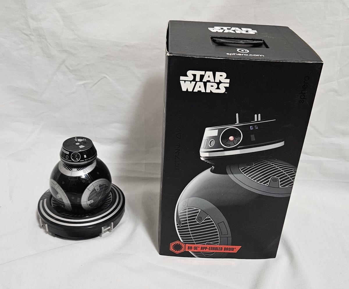 【全体的に状態が悪い】sphero スターウォーズ BB-9E App-Enabled Doird 元箱 付属品付 動作確認済 ジャンク品の落札情報詳細 - Yahoo!オークション落札価格 ...