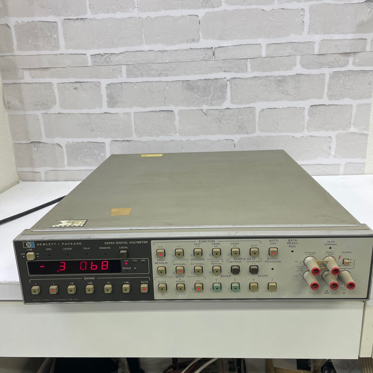 【中古】HP 3400B RMS VOLTMETER 交流電圧計 RMSメーター 真の実効値の落札情報詳細 - Yahoo!オークション落札 ...