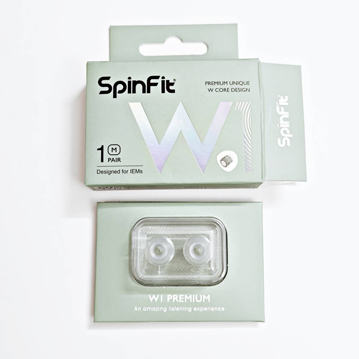 【目立った傷や汚れなし】SpinFit スピンフィット W1 SSサイズ 1ペア W1-SSの落札情報詳細 - Yahoo!オークション落札 ...