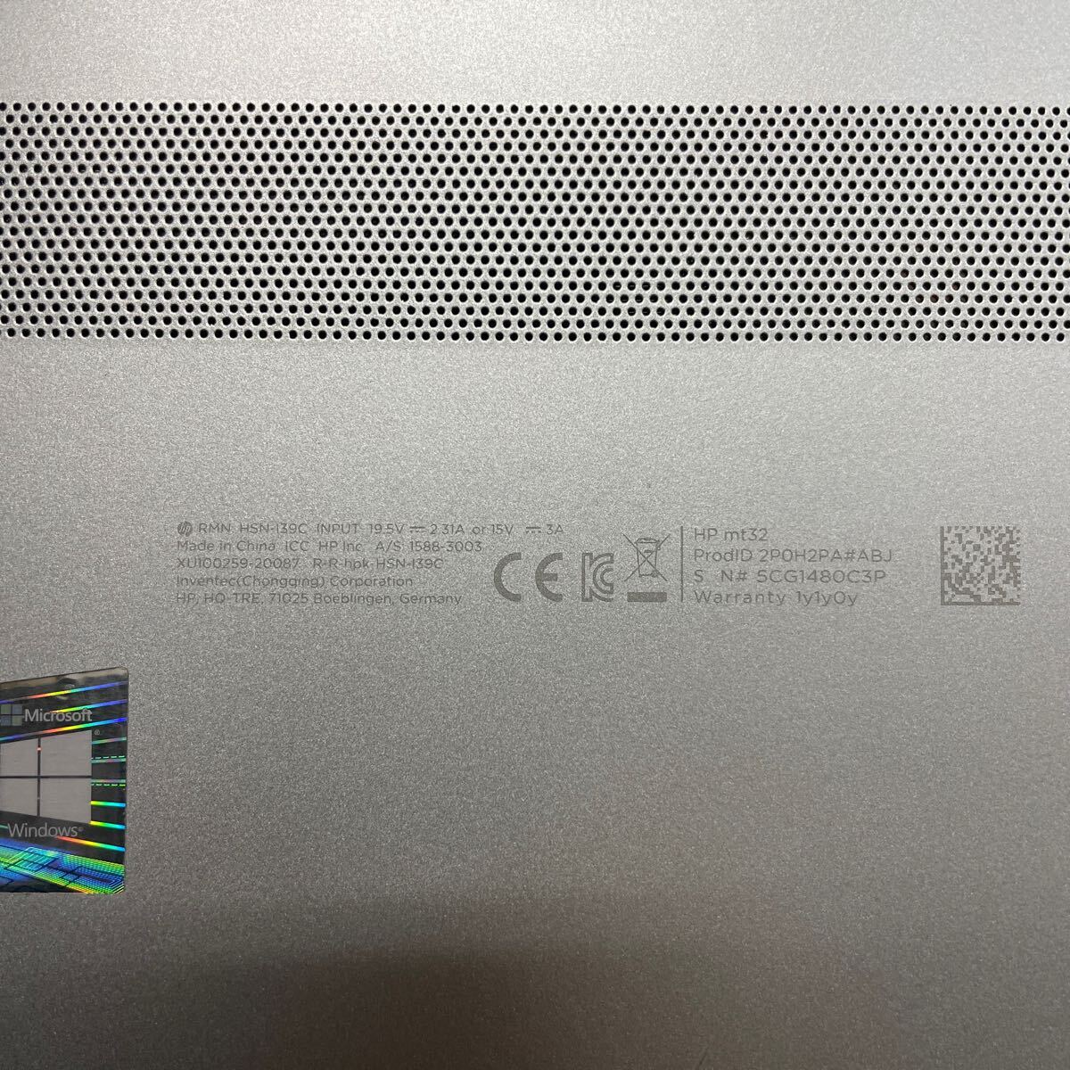 【傷や汚れあり】サ32 HP ノートパソコン mt32 AMD Ryzen 3 4300U 8GBの落札情報詳細 - Yahoo!オークション落札価格検索 オークフリー