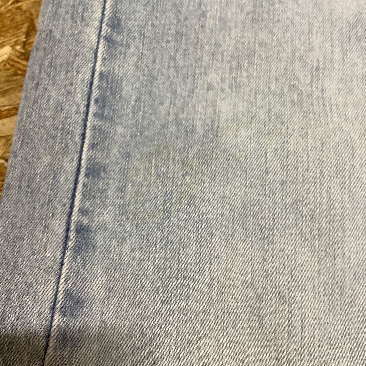 【やや傷や汚れあり】N-1440 Levi's リーバイス 505 COLL デニムパンツ W33 色落ち ストレッチ入り ジーンズ ジーパン ...