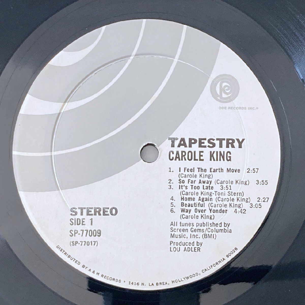 【やや傷や汚れあり】LP/ CAROLE KING / TAPESTRY / キャロル・キング / US盤 ODE白銀(70なし) ODE SP-77009 5D02H-12822の落札情報 ...