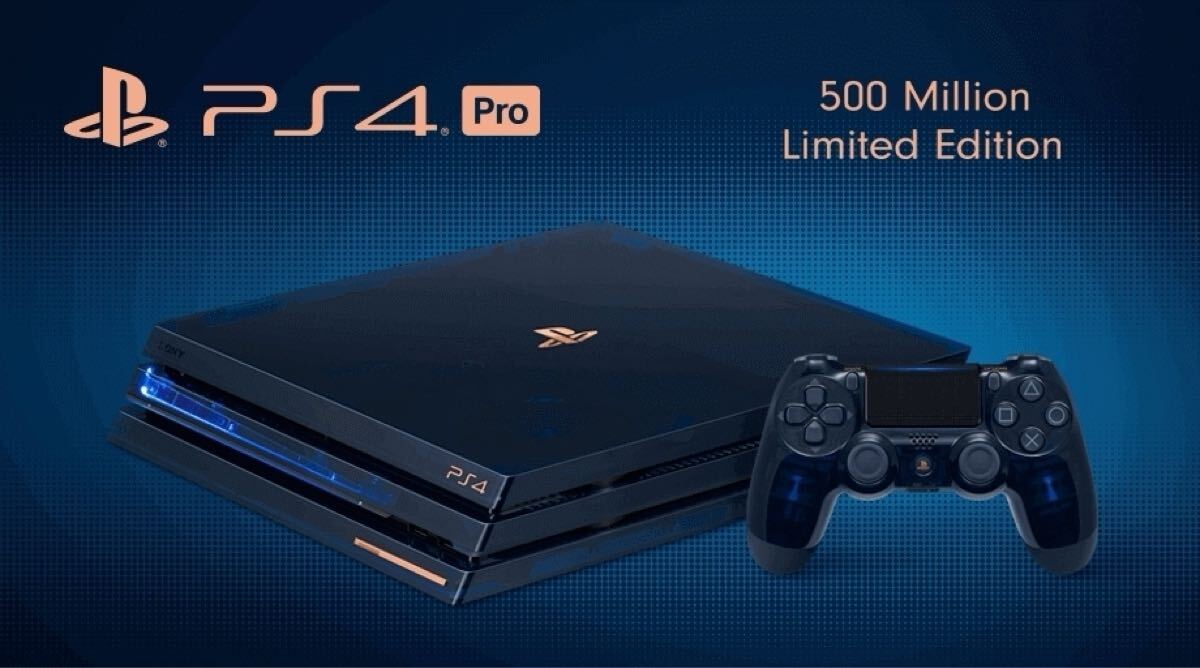 【未使用】ソニー・インタラクティブエンタテインメント SIE PlayStation 4 Pro 500 Million Limited Edition [CUH-7100BA50] PS4 ...