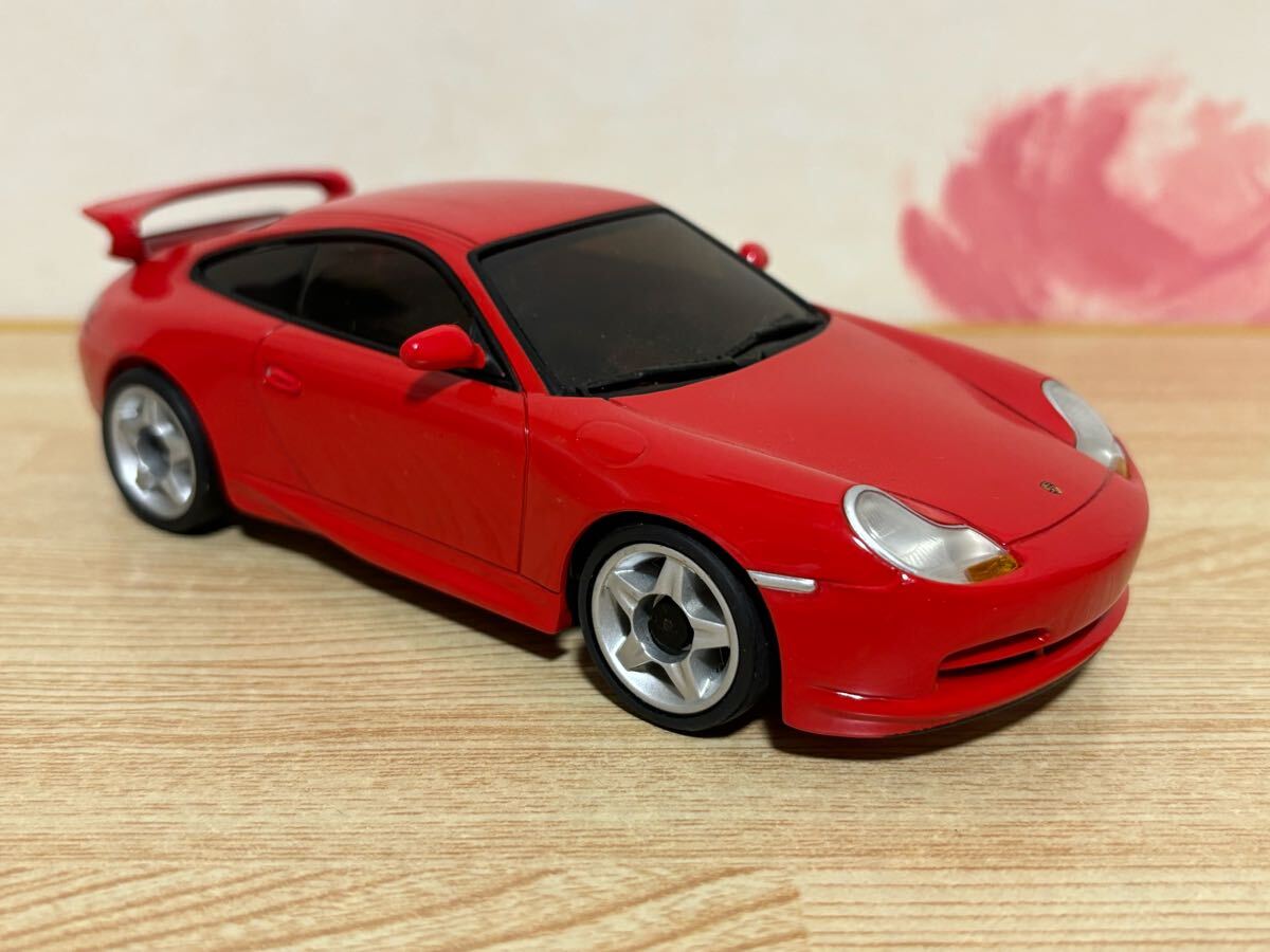 【傷や汚れあり】送料無料 京商 ミニッツレーサー ポルシェ 911 GT3 レッド ラジコン車体 KYOSHO MINI-Z RACER ...