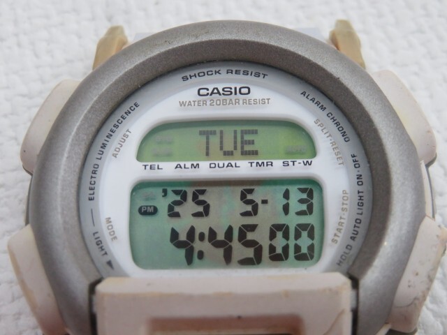 【傷や汚れあり】★CASIO DW-003 腕時計 G-SHOCK クォーツ デジタル カシオ Gショック ライトOK 電池交換済み ...