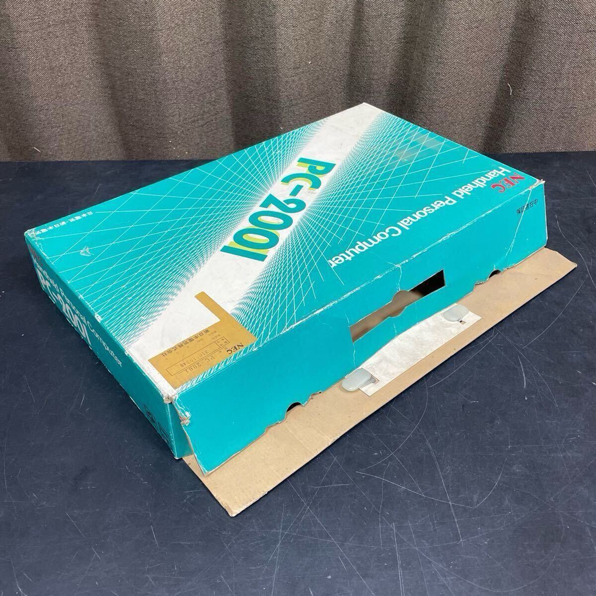 【やや傷や汚れあり】【ZS-1334】NEC ハンドヘルドパーソナルコンピュータ PC-2001 新日本電気 ケース/ケーブル/説明書/箱付き 通電確認済の落札情報詳細 - Yahoo ...