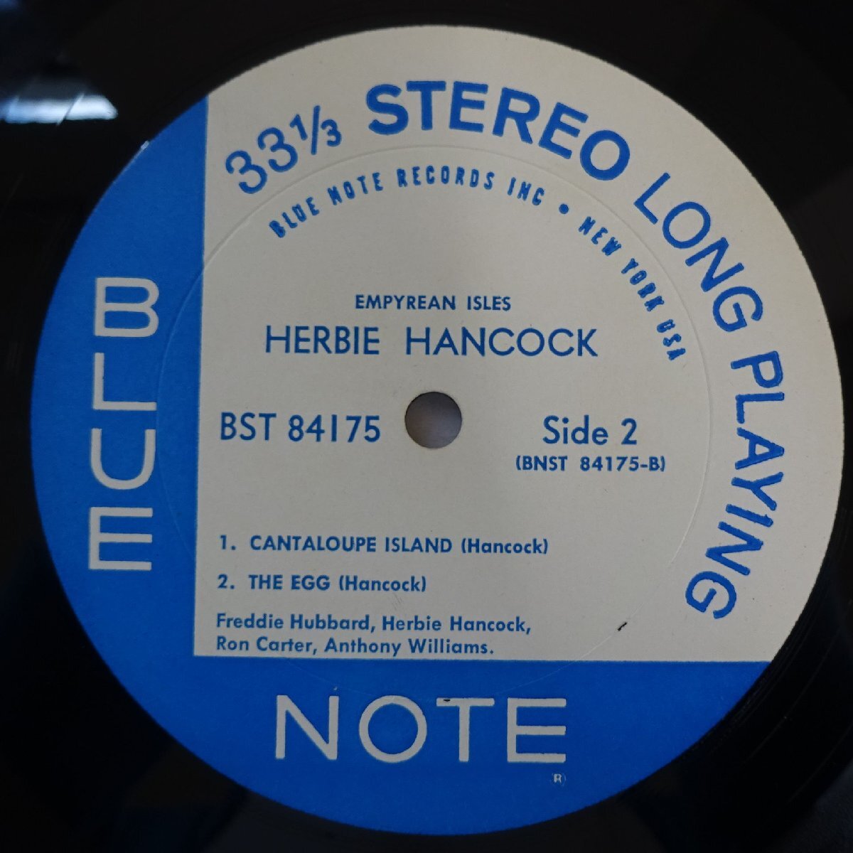 【目立った傷や汚れなし】LP☆Herbie Hancock/The Prisoner[BLUE NOTE/BST 84321/VAN ...