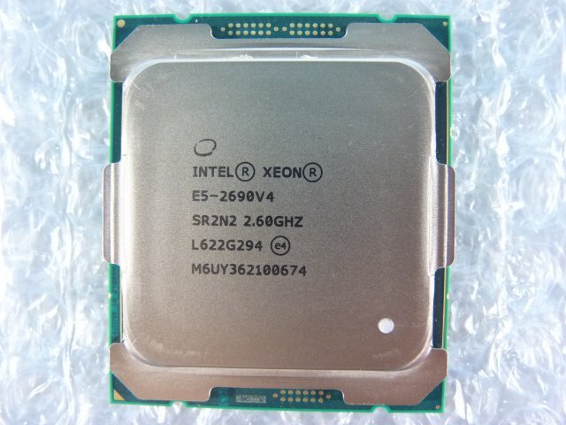 【やや傷や汚れあり】1SBD // Intel Xeon E5-2690 V4 2.6GHz SR2N2 Broadwell-EP M0 Socket2011-3(LGA) // Lenovo ...