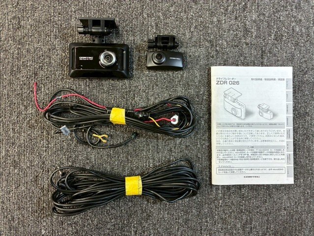 【やや傷や汚れあり】COMTEC ZDR026 ドライブレコーダー 前後2カメラ GPS搭載 動作確認済 (コムテック/ドラレコの落札情報詳細 - Yahoo!オークション落札価格検索 オークフリー