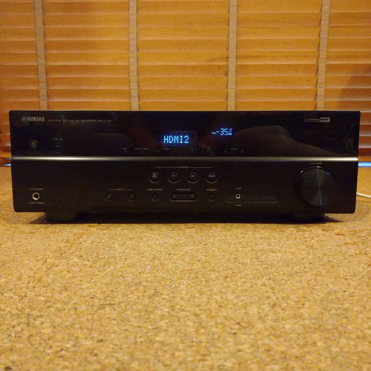 【やや傷や汚れあり】★☆YAMAHA☆RX-V381☆AVレシーバー☆おてがる発送（日本郵便）☆★ 検索用：ヤマハの落札情報詳細 ...