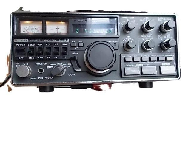 【傷や汚れあり】TRIO TS-770 V-UHF ALL MODE DUAL BANDER アマチュア無線の落札情報詳細 - Yahoo!オークション落札価格検索 オークフリー